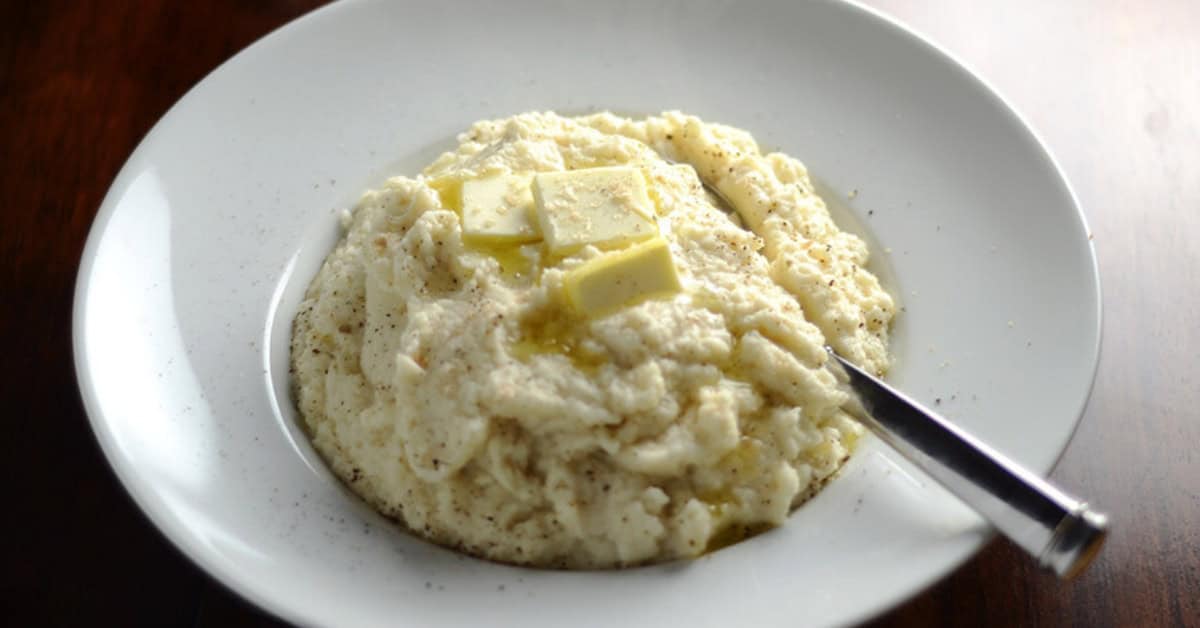5-Ingredient Cauliflower Puree 🥬 - I'd Rather Be A Chef