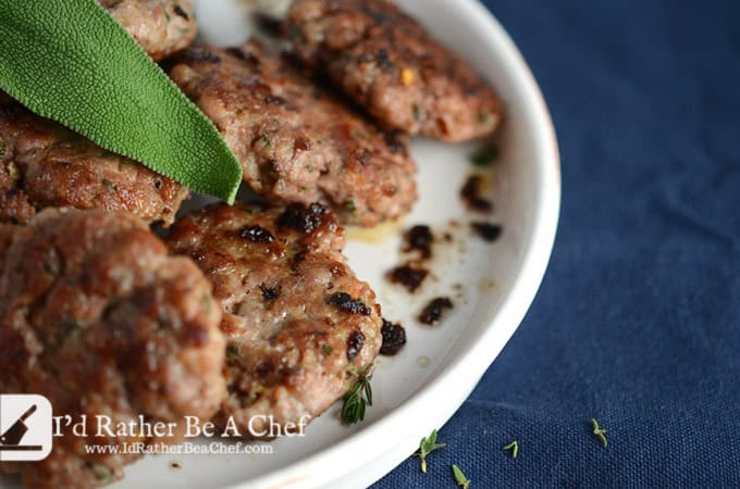 Sage Breakfast Sausage Recipe - I'd Rather Be A Chef