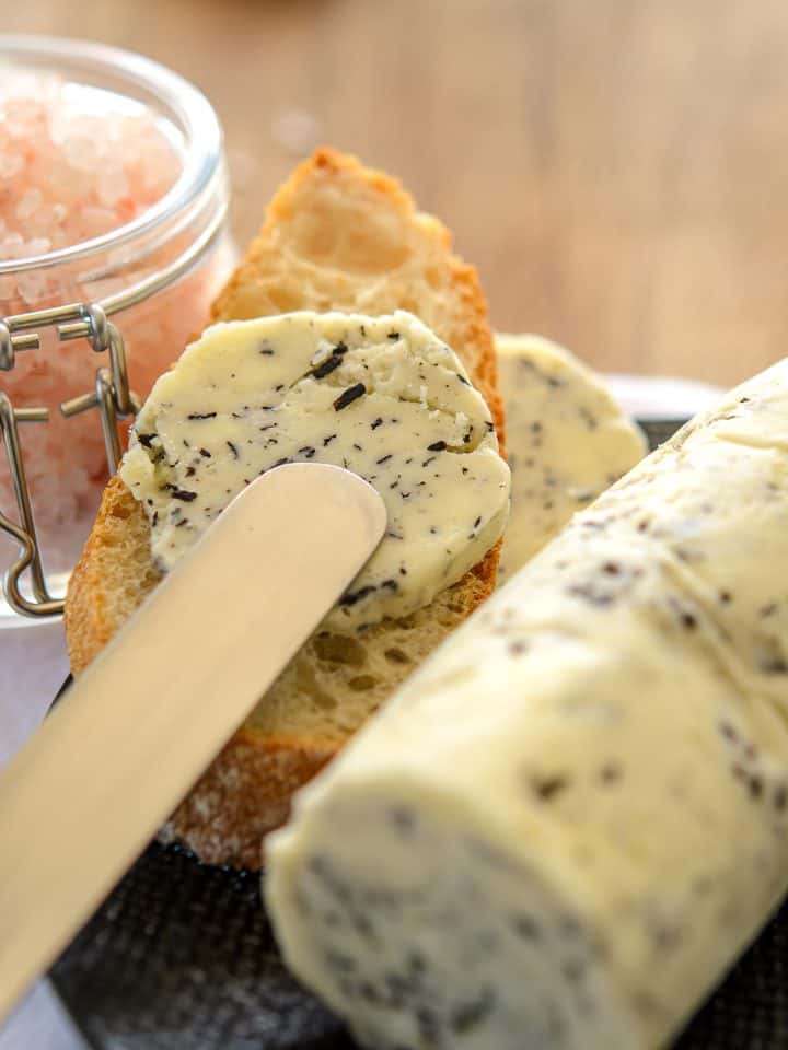 How to Make Truffle Butter: Just 3 Ingredients! - I'd Rather Be A Chef