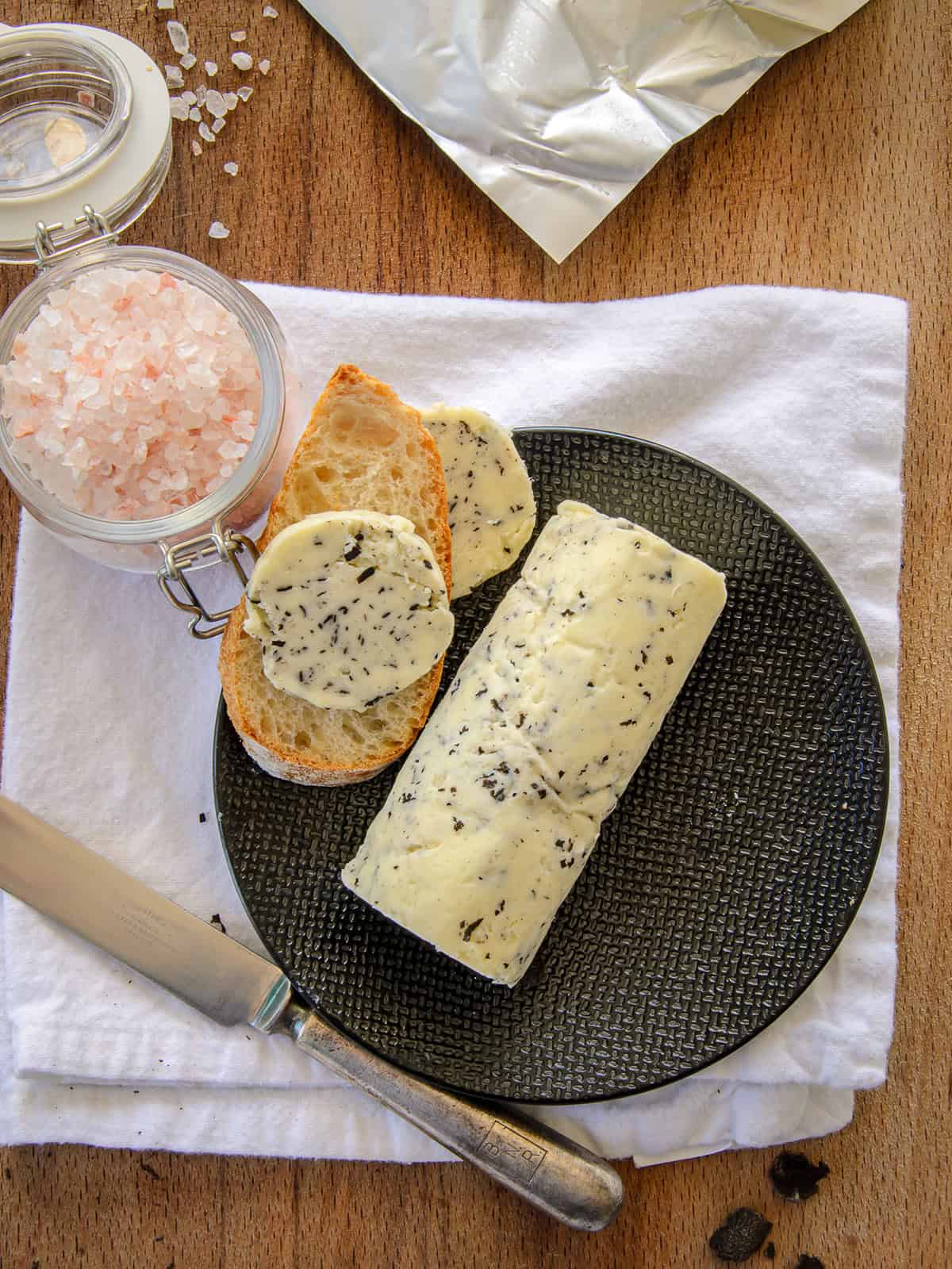 How to Make Truffle Butter: Just 3 Ingredients! - I'd Rather Be A Chef