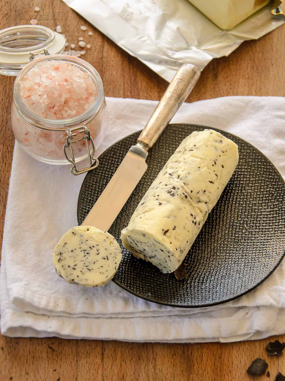 How to Make Truffle Butter: Just 3 Ingredients! - I'd Rather Be A Chef