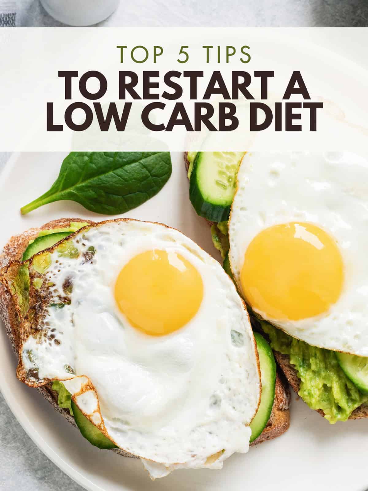 How to restart a low carb diet - I'd Rather Be A Chef