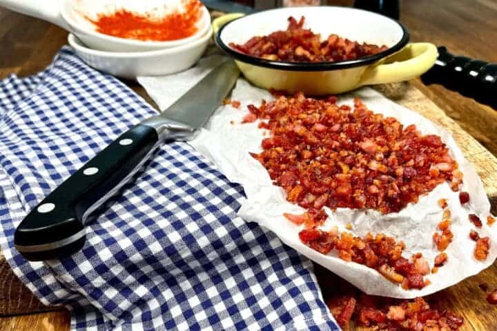 Homemade Bacon Bits 🥓 - I'd Rather Be A Chef