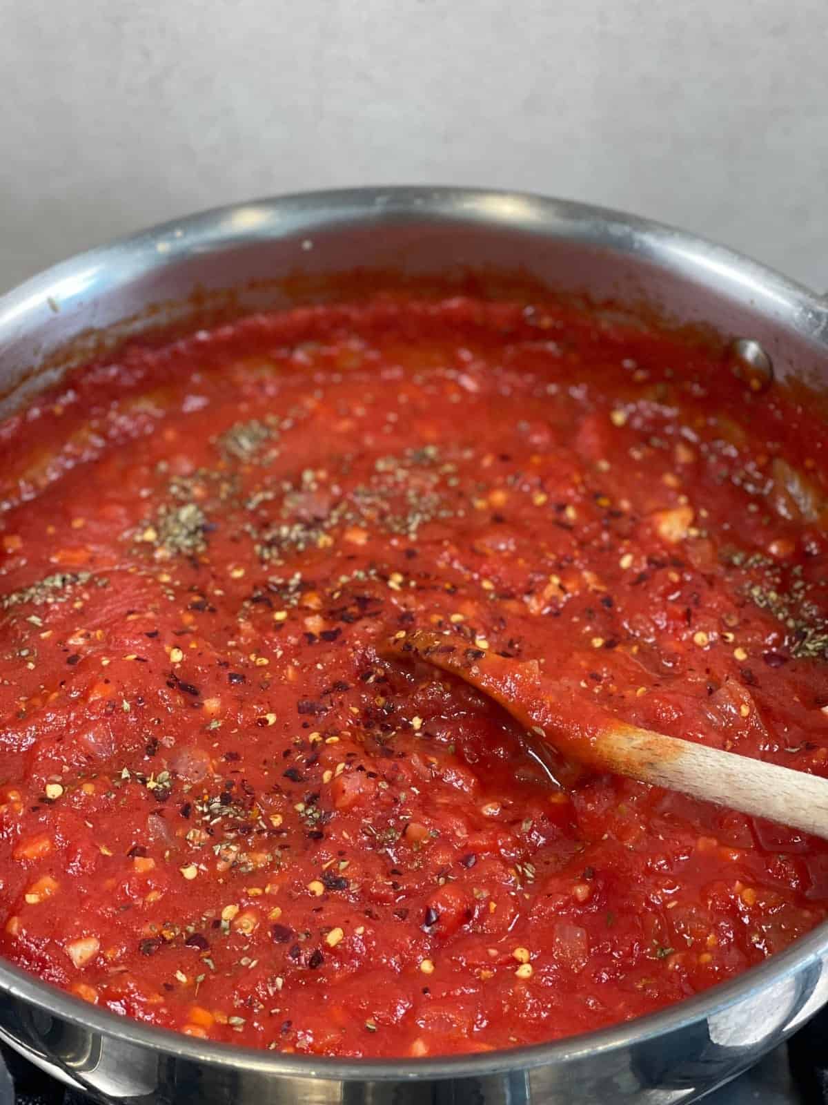 Homemade Tomato Sauce Recipe 🍅 - I'd Rather Be A Chef