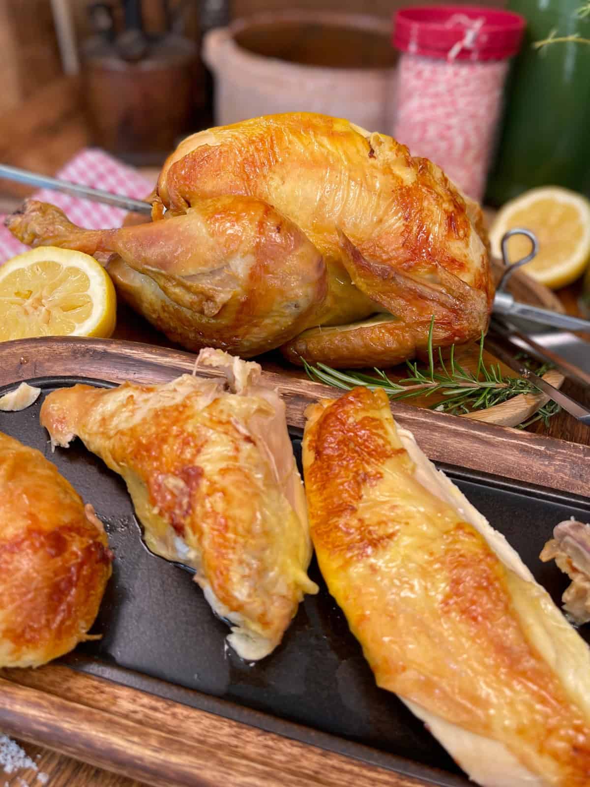 Rotisserie Chicken Recipe 🍗 - I'd Rather Be A Chef