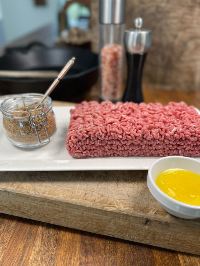 Seasoned Ground Beef Recipe 🥩 - I'd Rather Be A Chef