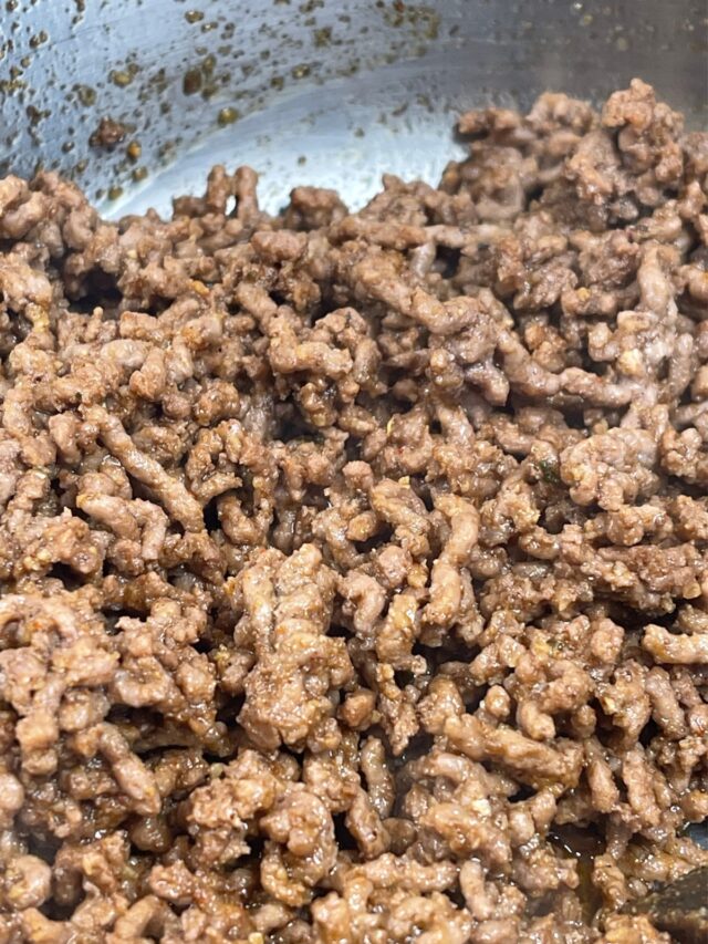 Seasoned Ground Beef Recipe 🥩 - I'd Rather Be A Chef