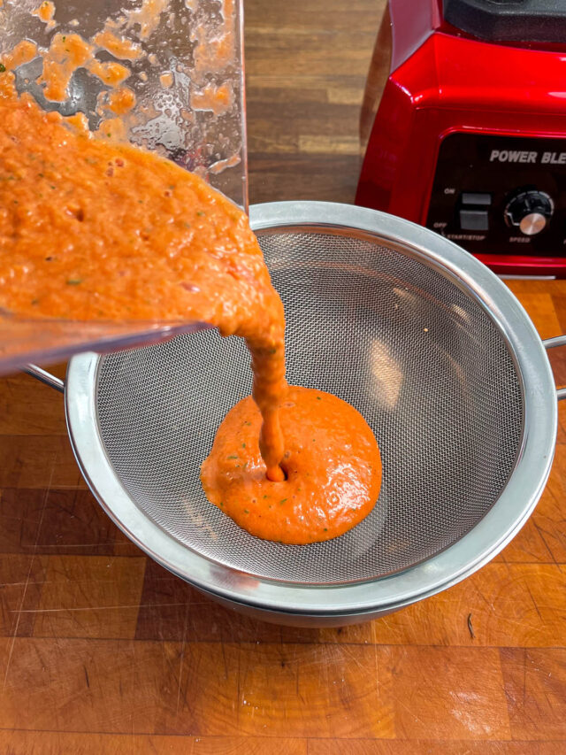 Tomato Coulis Recipe 🍅 - I'd Rather Be A Chef