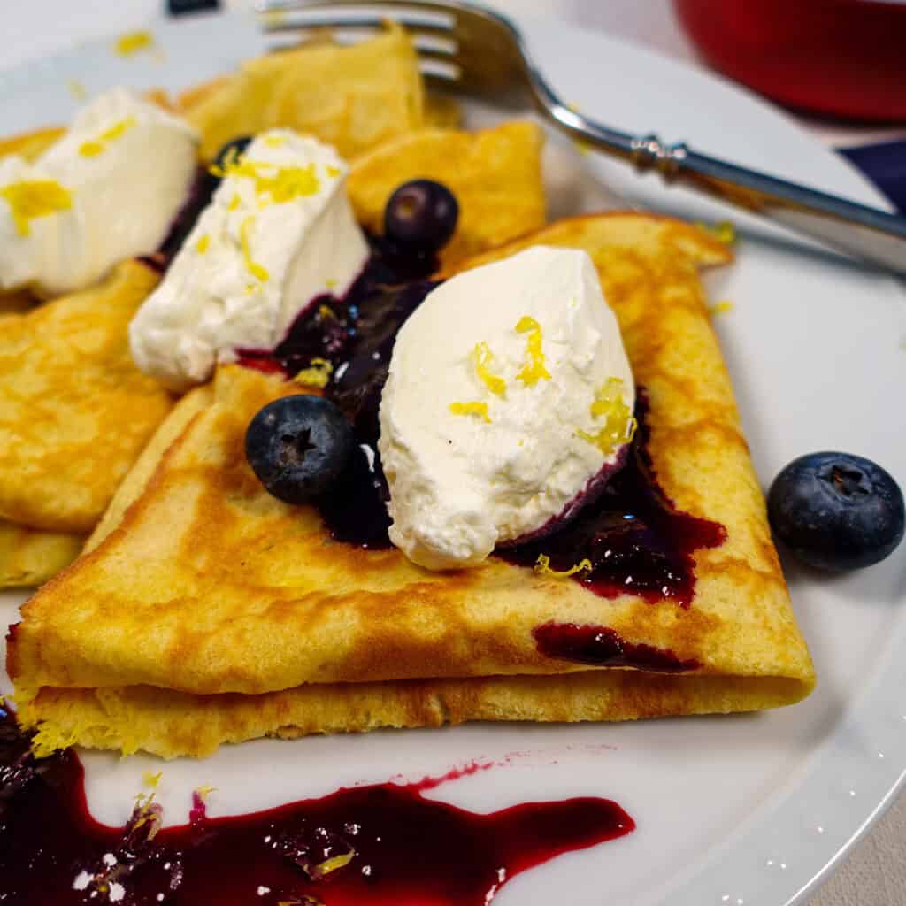 Keto Crepes Recipe 🥞 - I'd Rather Be A Chef