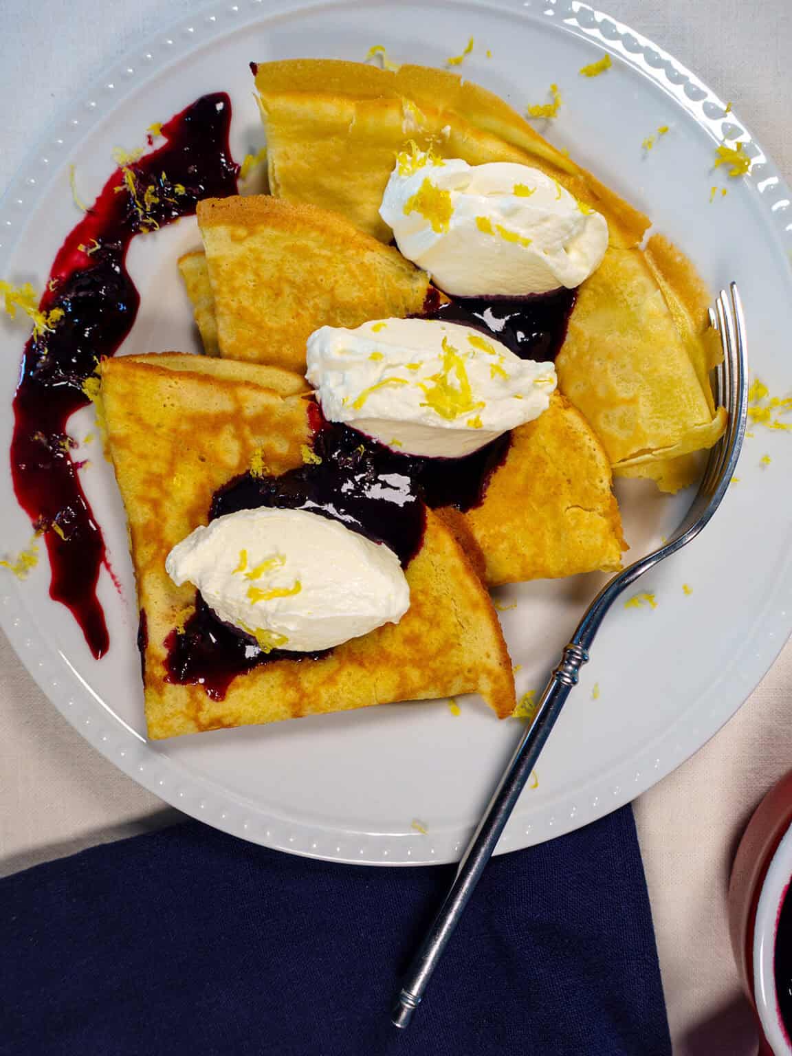 Keto Crepes Recipe 🥞 - I'd Rather Be A Chef