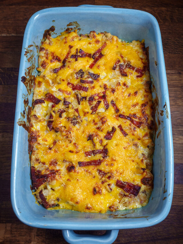 Loaded Cauliflower Bake 🥘 - I'd Rather Be A Chef