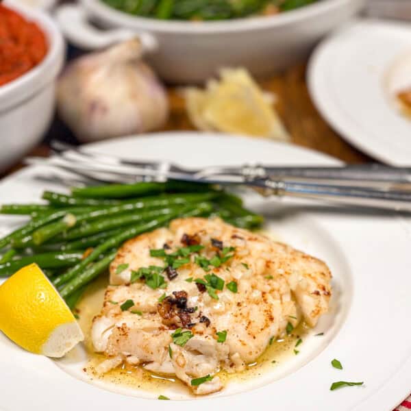 Simple Pan Seared Cod Recipe 🐟 - I'd Rather Be A Chef