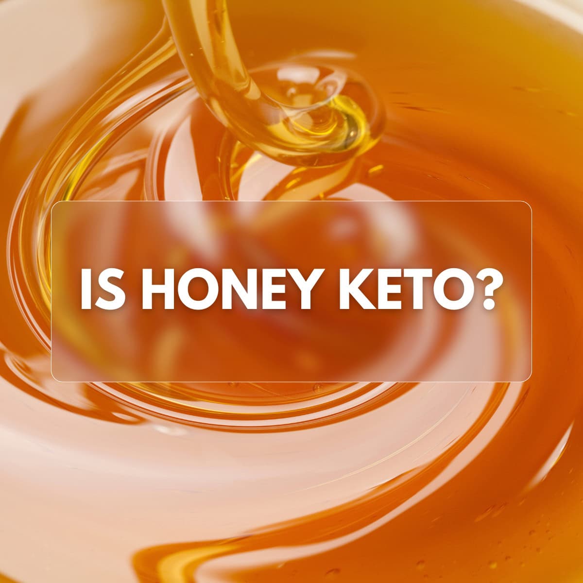 Is Honey Keto? - I'd Rather Be A Chef