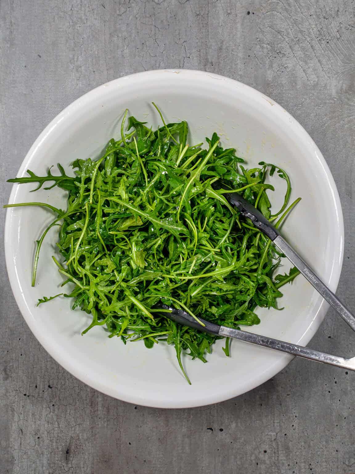 Arugula Mushroom Salad 🥬 - I'd Rather Be A Chef