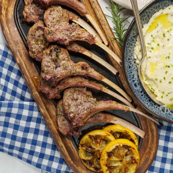 BBQ Lamb Chops - I'd Rather Be A Chef