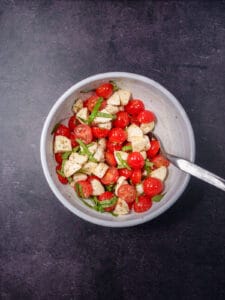 Classic Caprese Salad Recipe (Low Carb & Gluten Free) 🥗 - I'd Rather Be ...