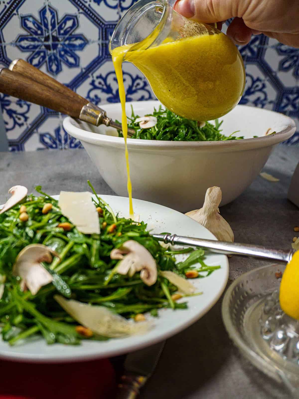 Lemon Dijon Dressing 🍋 - I'd Rather Be A Chef