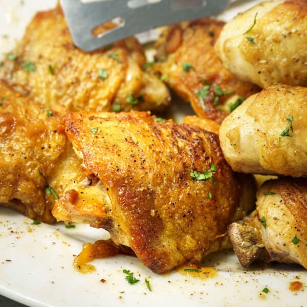 Crispy Oven Roasted Chicken 🍗 - I'd Rather Be A Chef