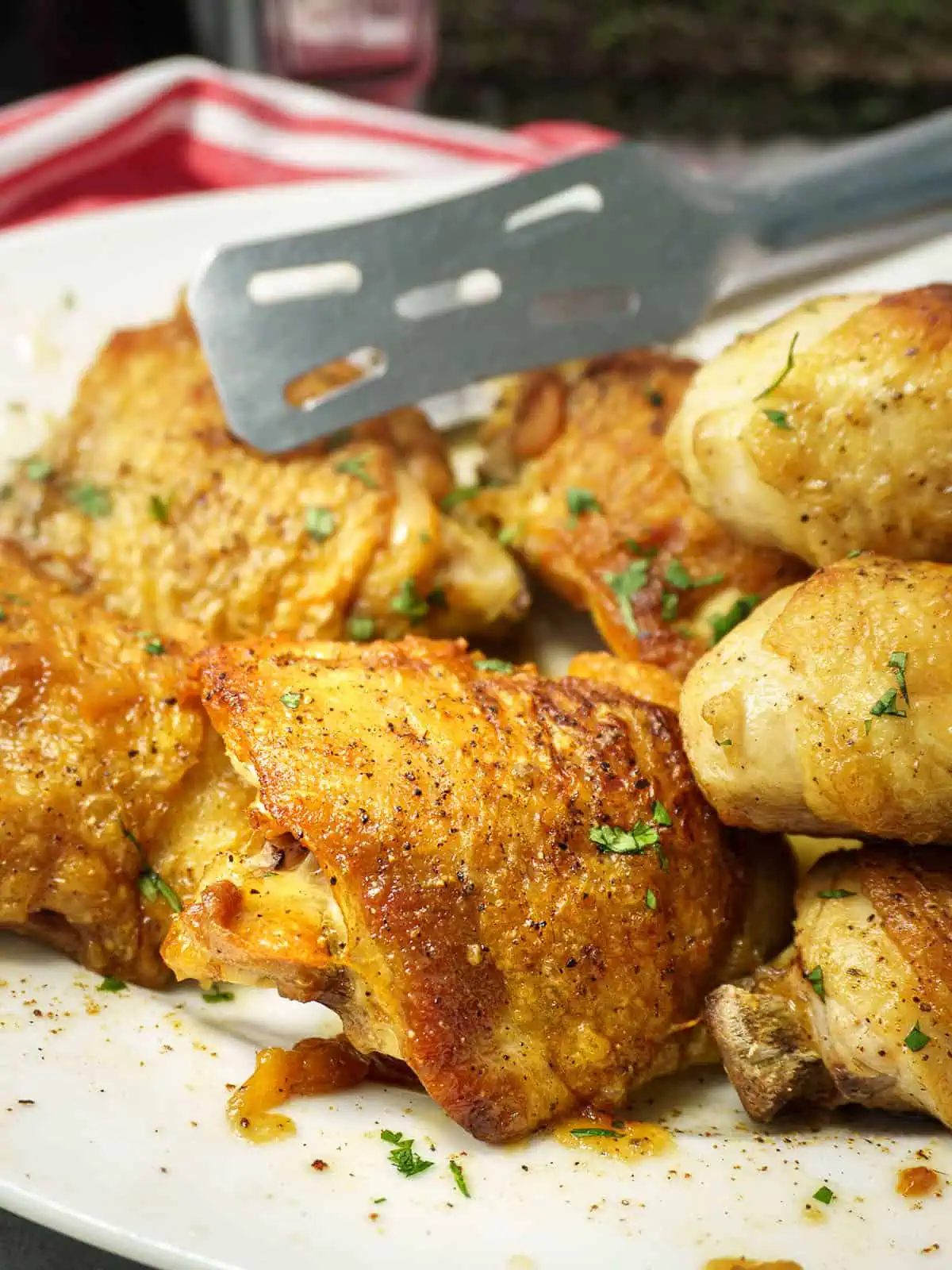 Crispy Oven Roasted Chicken 🍗 - I'd Rather Be A Chef