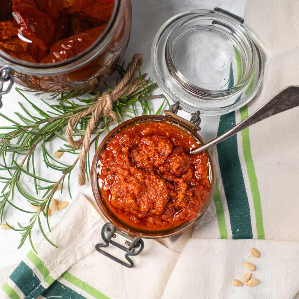 The Best Sun Dried Tomato Pesto Recipe - I'd Rather Be A Chef