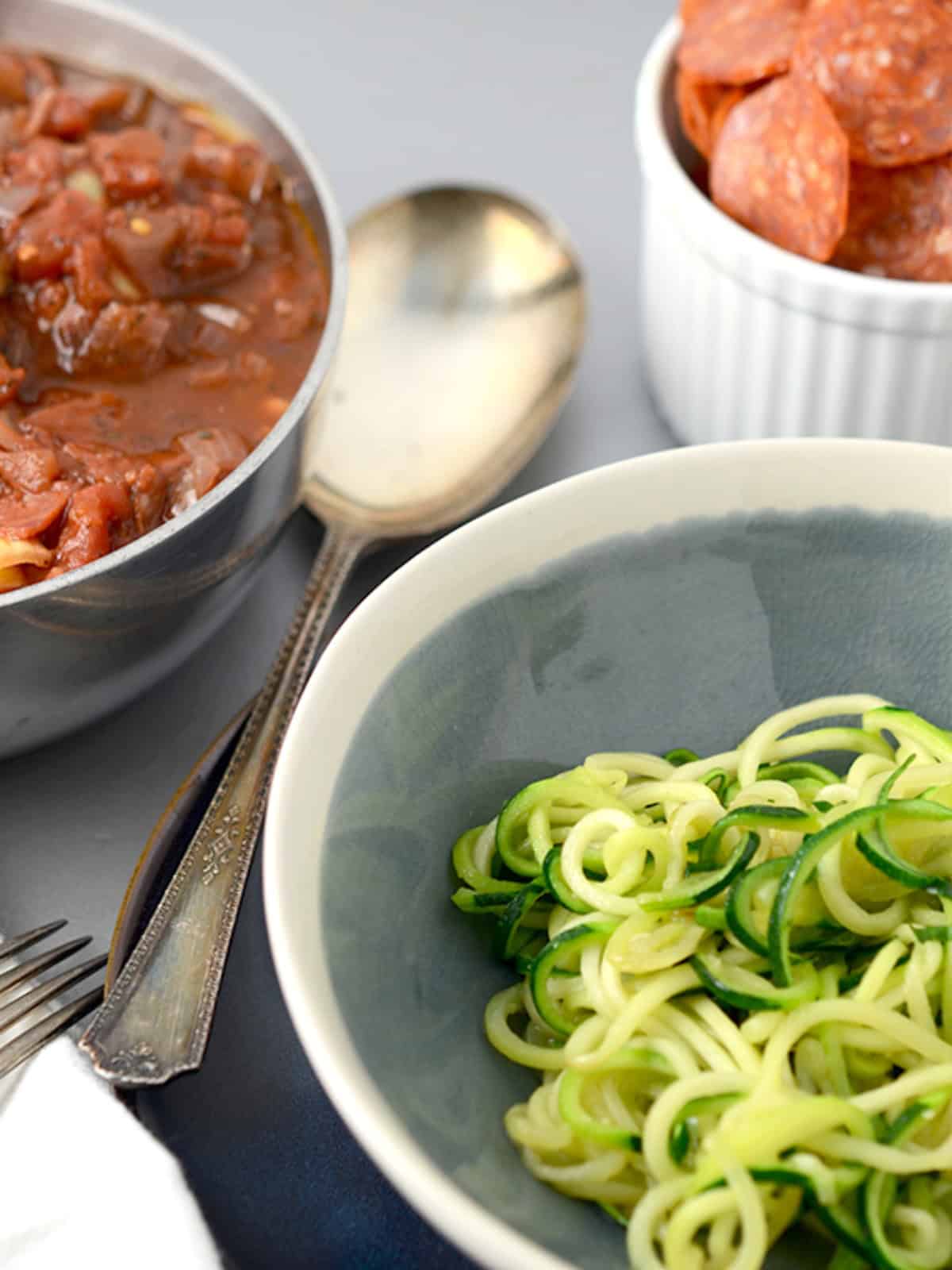 Zoodles Recipe 🍜 - I'd Rather Be A Chef