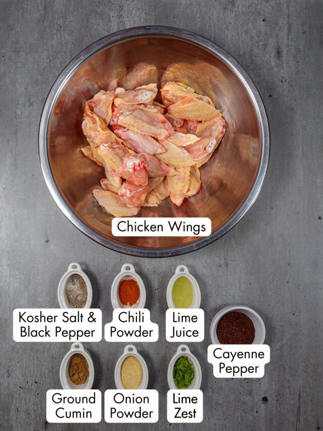 Chili Lime Wings 🍗 - I'd Rather Be A Chef