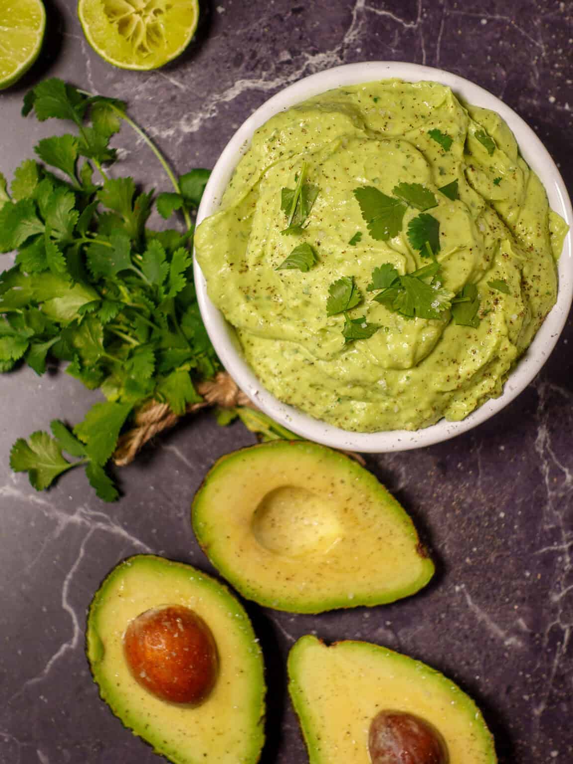 Avocado Lime Crema 🥑 - I'd Rather Be A Chef