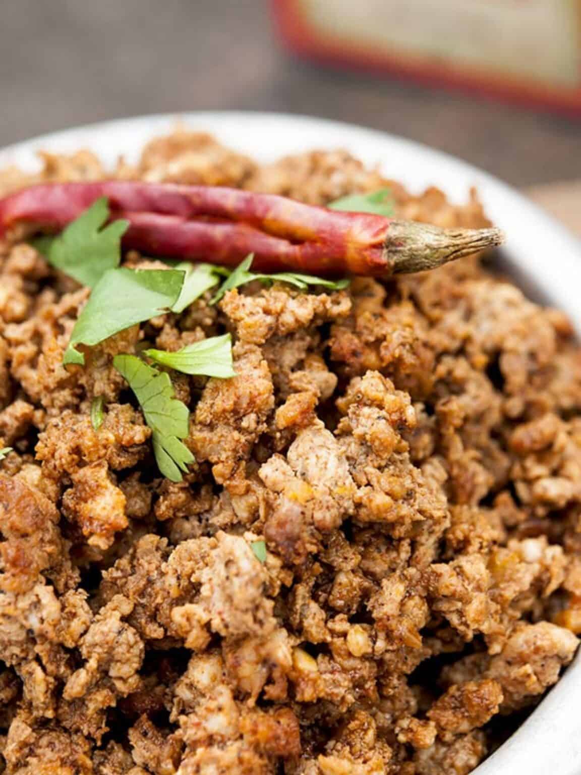 Homemade Mexican Chorizo Recipe 🥘 - I'd Rather Be A Chef