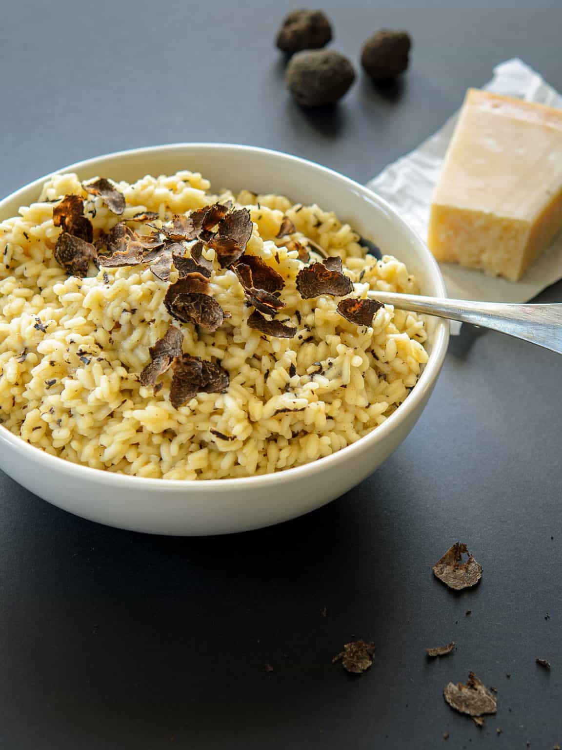 5-Ingredient Truffle Risotto Recipe - I'd Rather Be A Chef