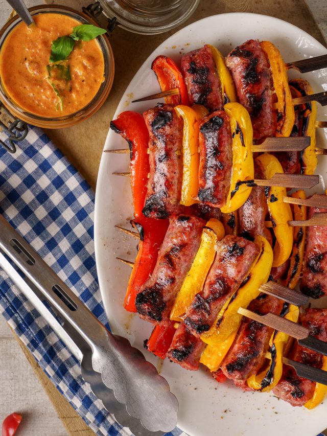 BBQ Sausage Recipe (Quick & Easy!) 🌭 - I'd Rather Be A Chef