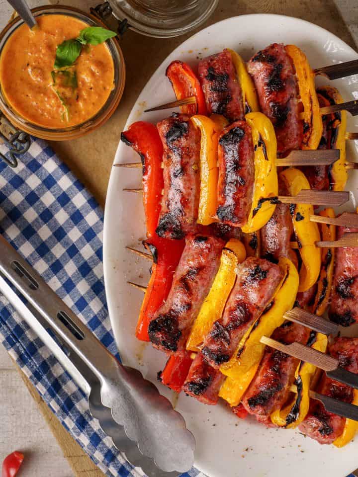 BBQ Sausage Recipe (Quick & Easy!) 🌭 - I'd Rather Be A Chef