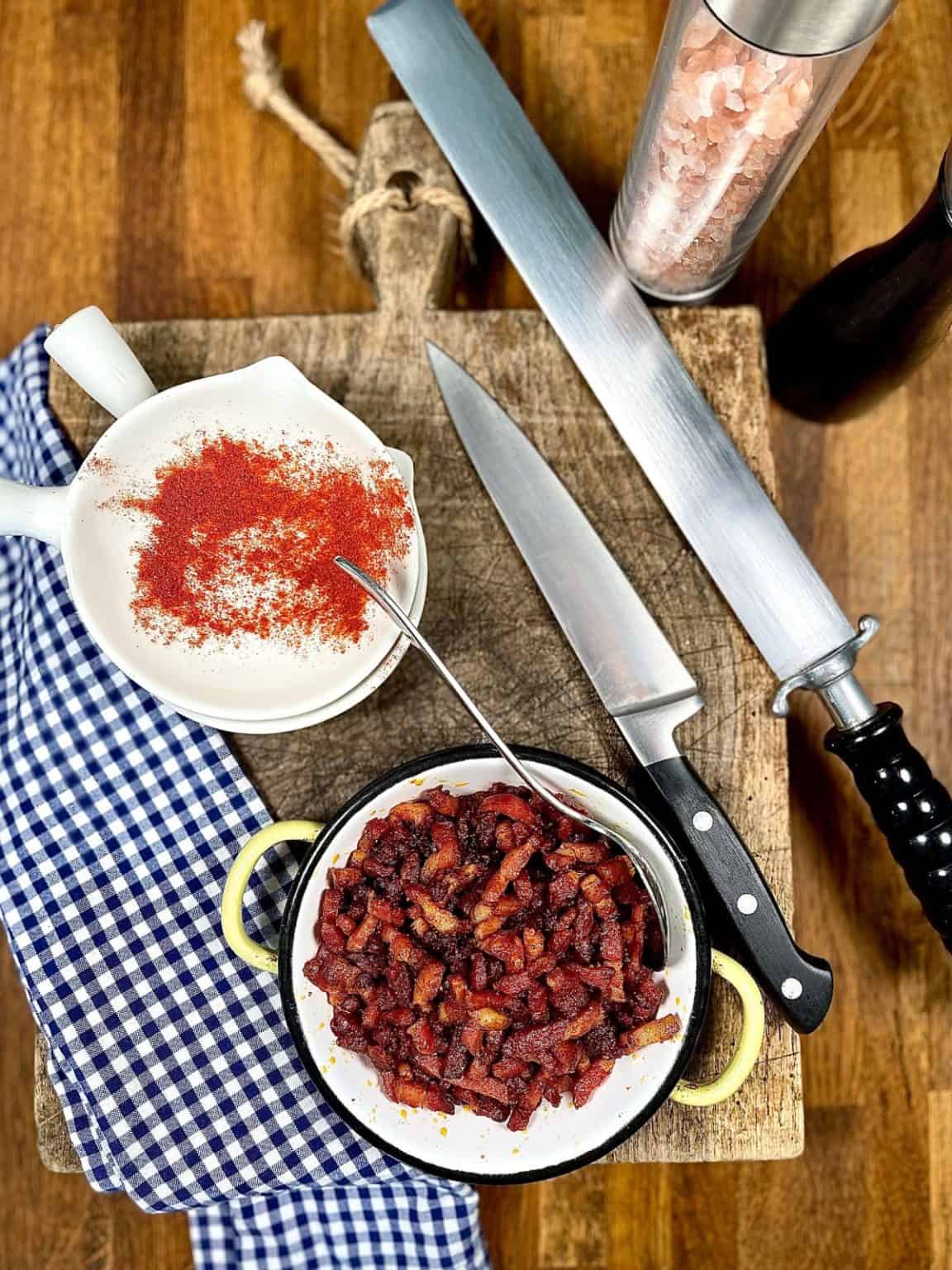 Homemade Bacon Bits 🥓 - I'd Rather Be A Chef
