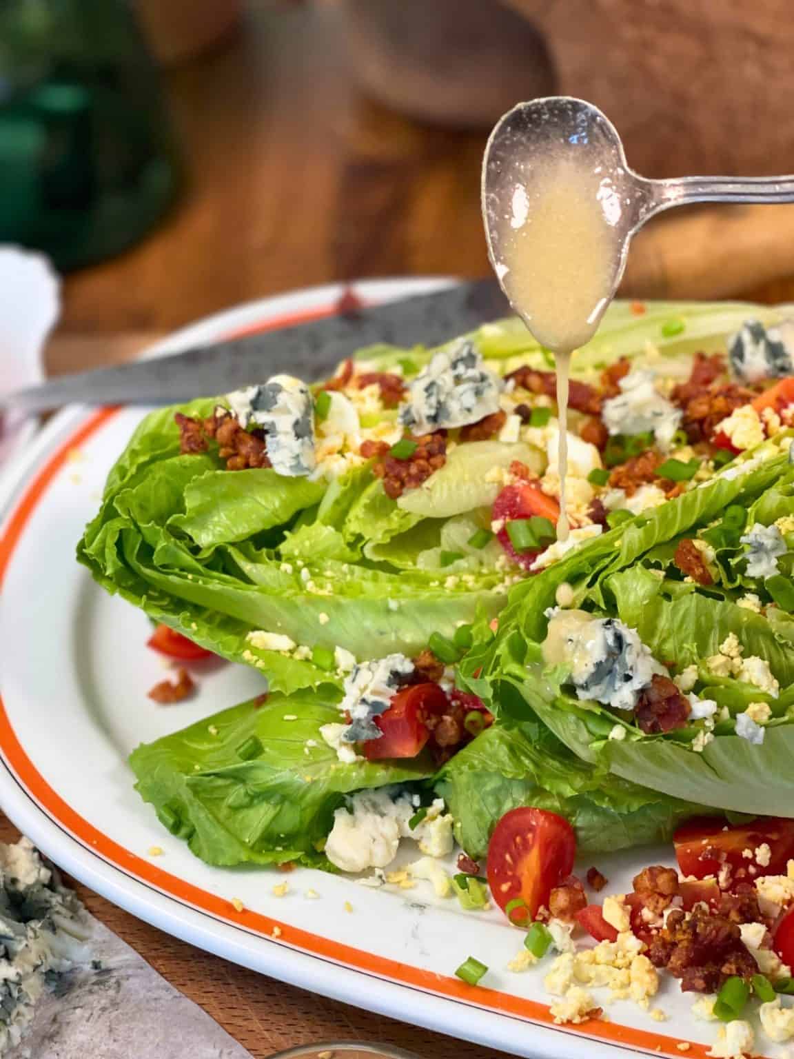 Hot Bacon Dressing 🥓 - I'd Rather Be A Chef