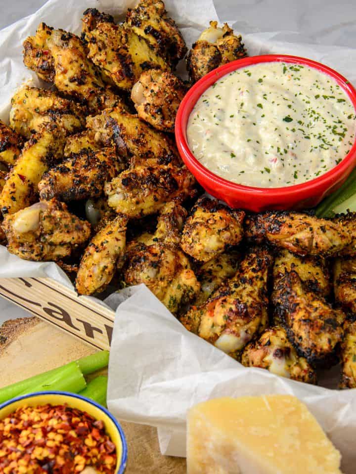 Italian Chicken Wings 🍗 - I'd Rather Be A Chef