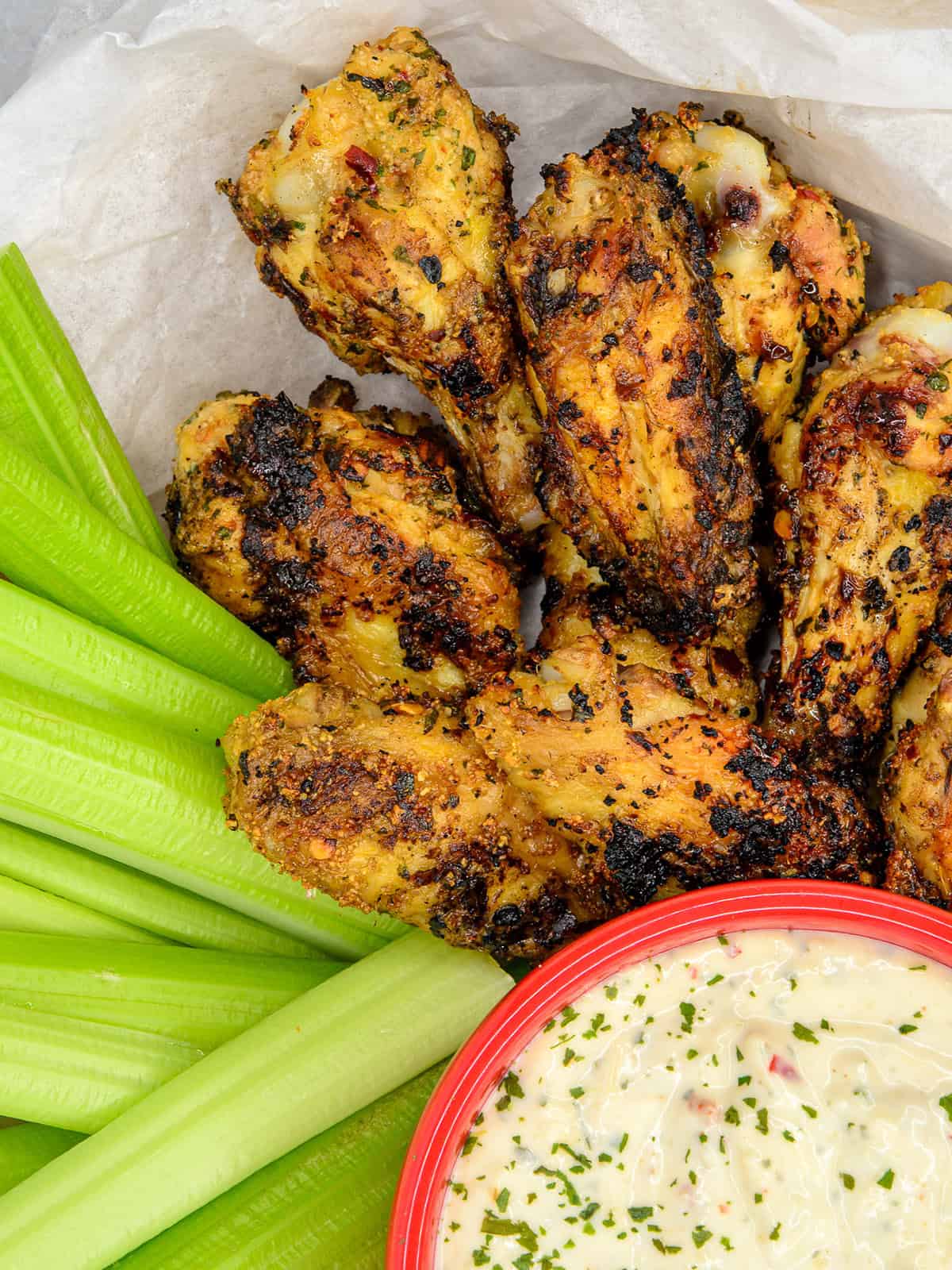 Italian Chicken Wings 🍗 - I'd Rather Be A Chef