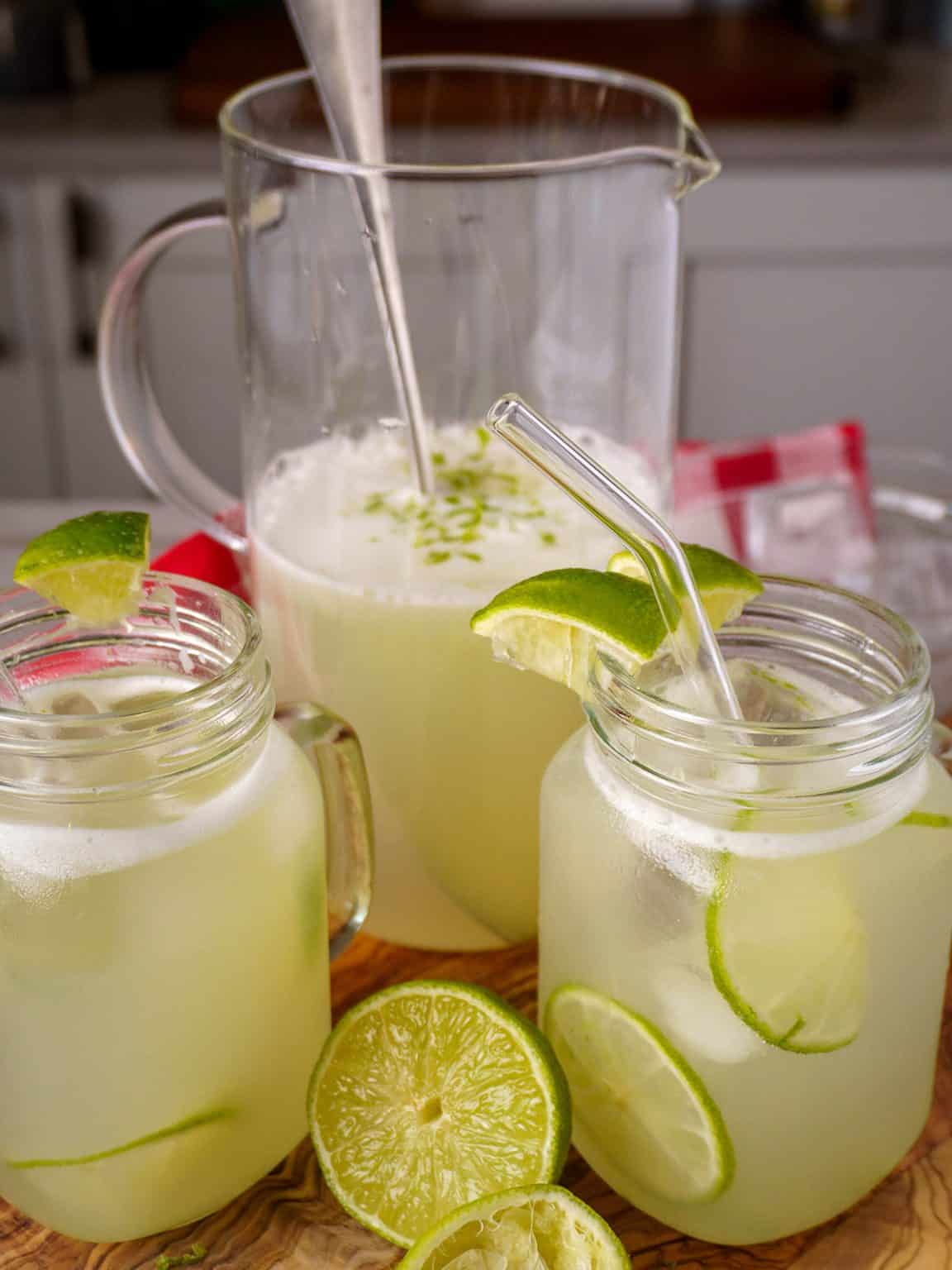 Limeade Recipe 🍸 - I'd Rather Be A Chef