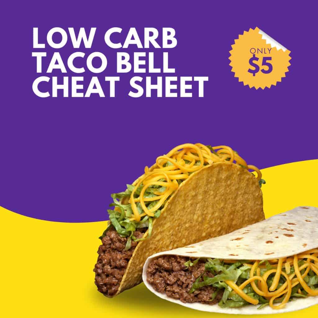 The Ultimate Low Carb Taco Bell Guide 2024 🌮 - I'd Rather Be A Chef