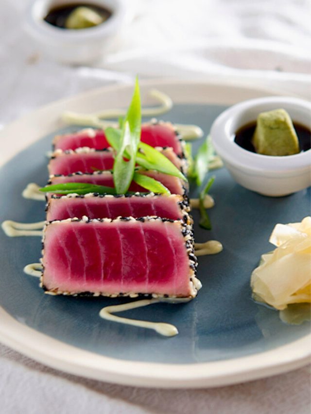 Seared Ahi Tuna Recipe 🍣 - I'd Rather Be A Chef