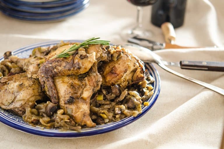 Slow Cooker Coq au Vin 🍲 - I'd Rather Be A Chef