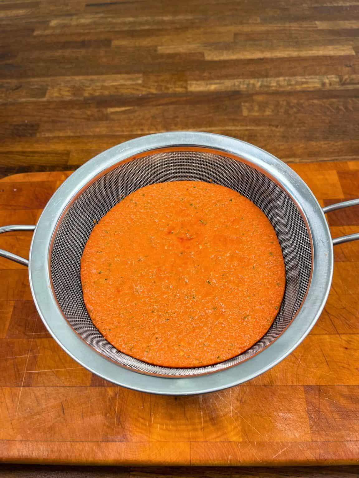 Tomato Coulis Recipe 🍅 - I'd Rather Be A Chef