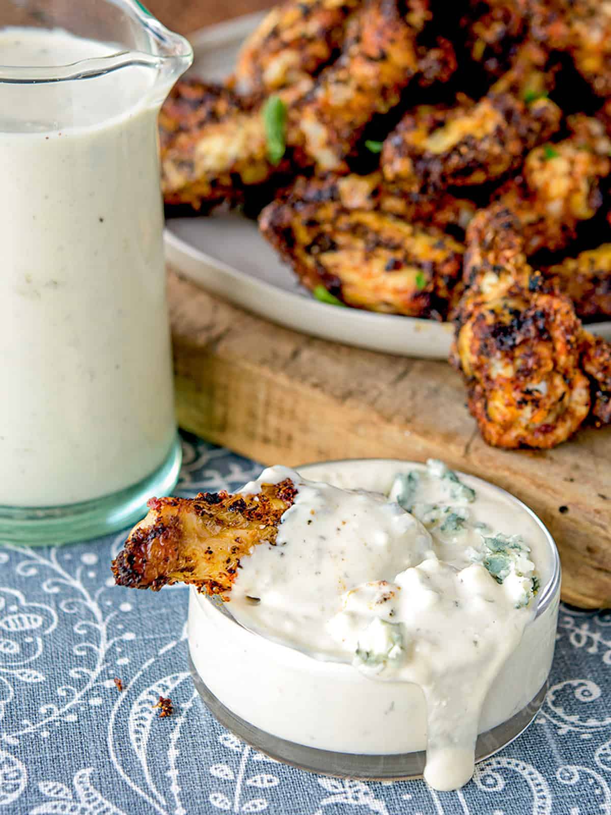 Homemade Blue Cheese Dressing 🧀 - I'd Rather Be A Chef