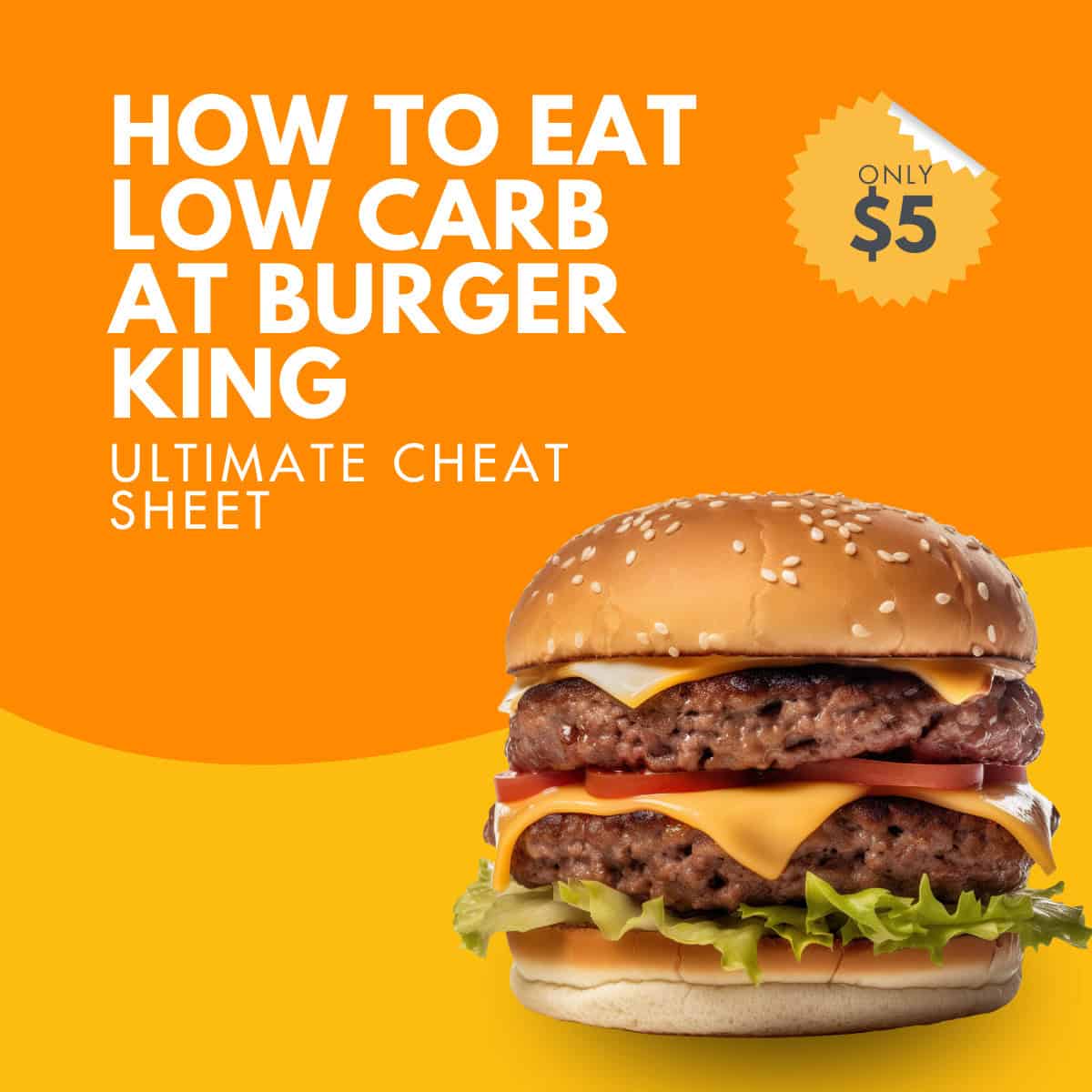 How to Eat Low Carb at Burger King - I'd Rather Be A Chef