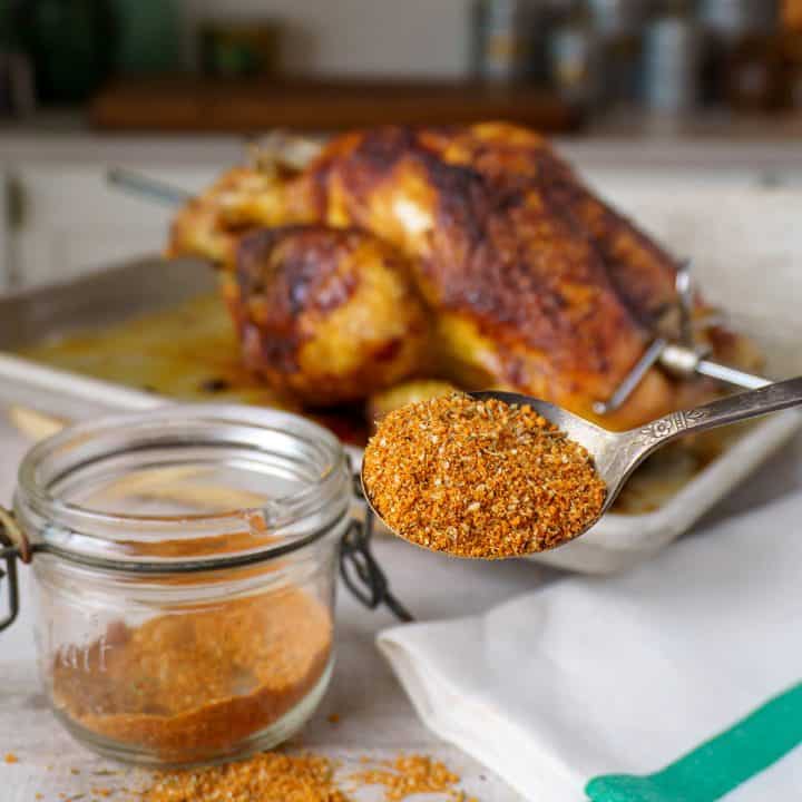 No Cook Rotisserie Chicken Seasoning - I'd Rather Be A Chef