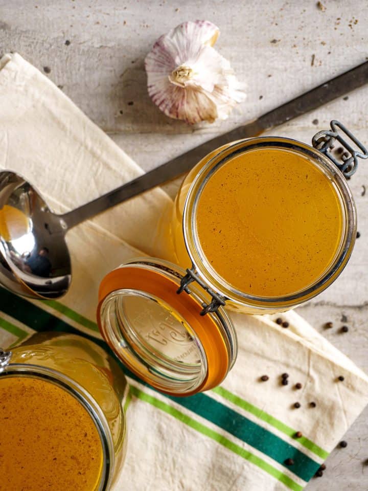 How To Make Chicken Stock From Rotisserie Chicken - I'd Rather Be A Chef