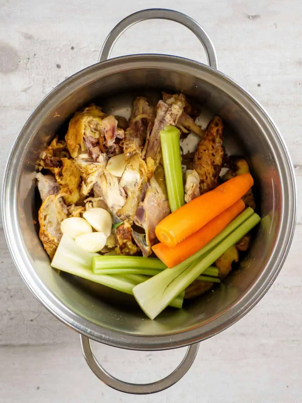 How To Make Chicken Stock From Rotisserie Chicken - I'd Rather Be A Chef