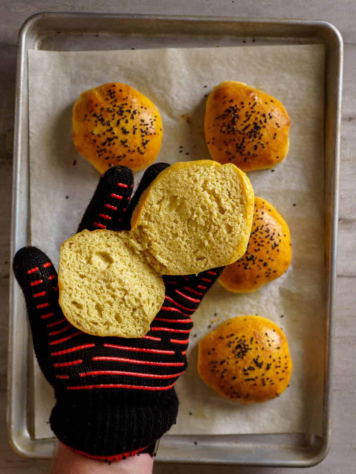 Keto Hamburger Buns 🍔 - I'd Rather Be A Chef