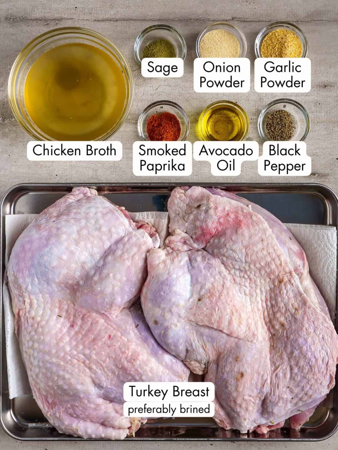 Oven Roasted Turkey Breast 🦃 - I'd Rather Be A Chef