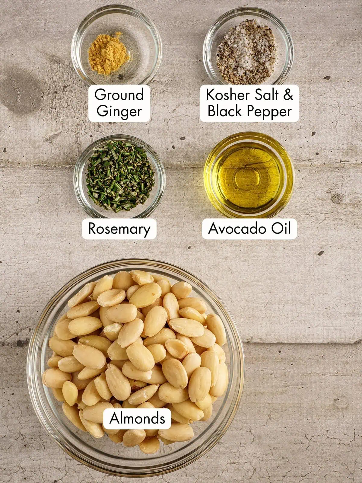 Rosemary Roasted Almonds 🌰 - I'd Rather Be A Chef