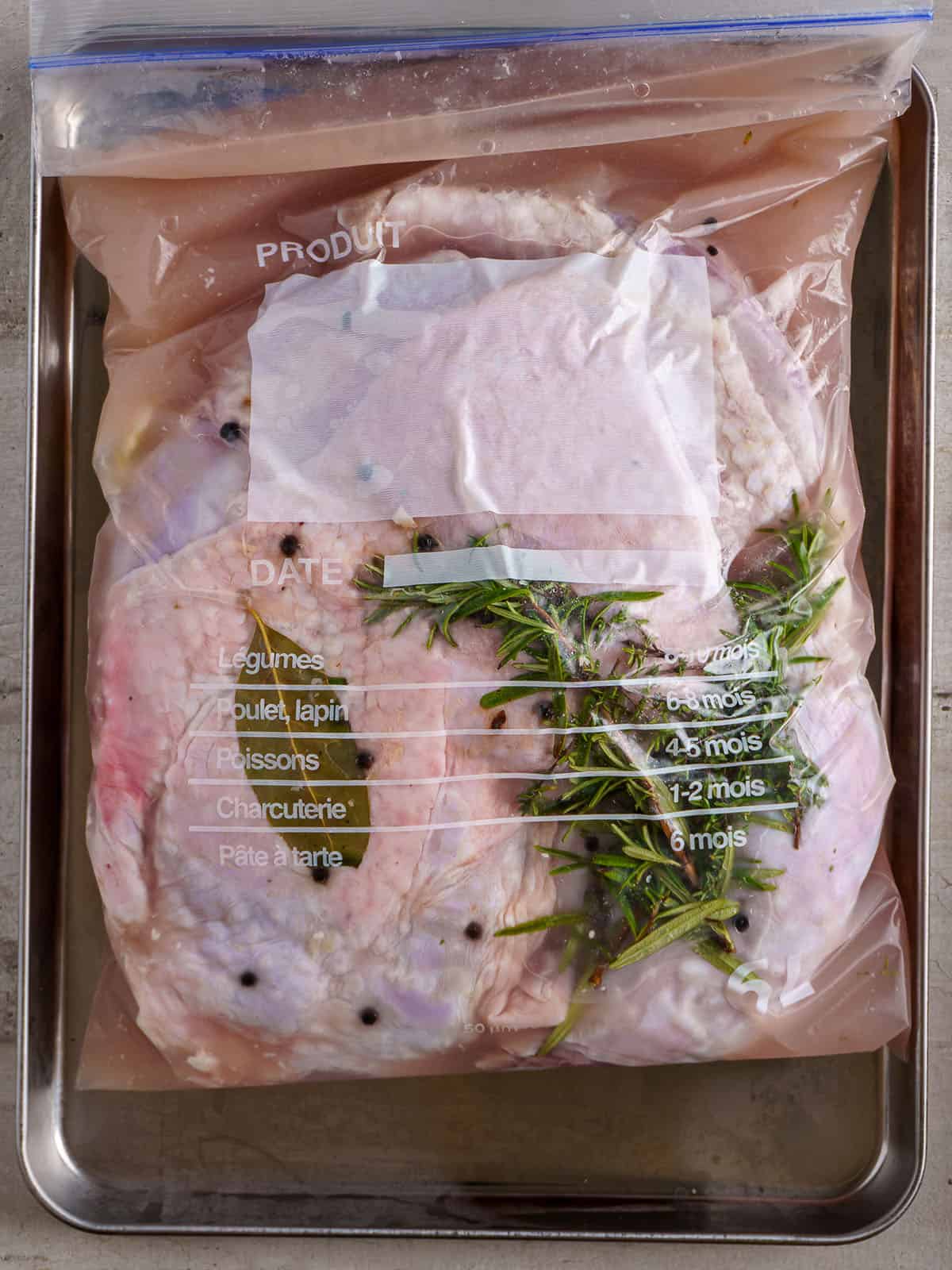 Simple Turkey Breast Brine Recipe - I'd Rather Be A Chef