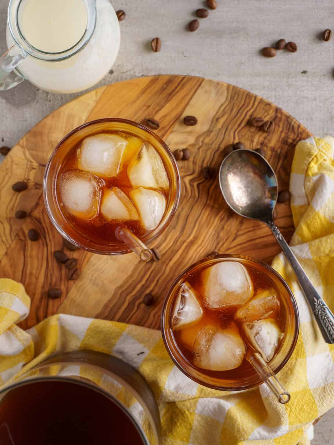 Cold Brewed Coffee Recipe at Home - I'd Rather Be A Chef